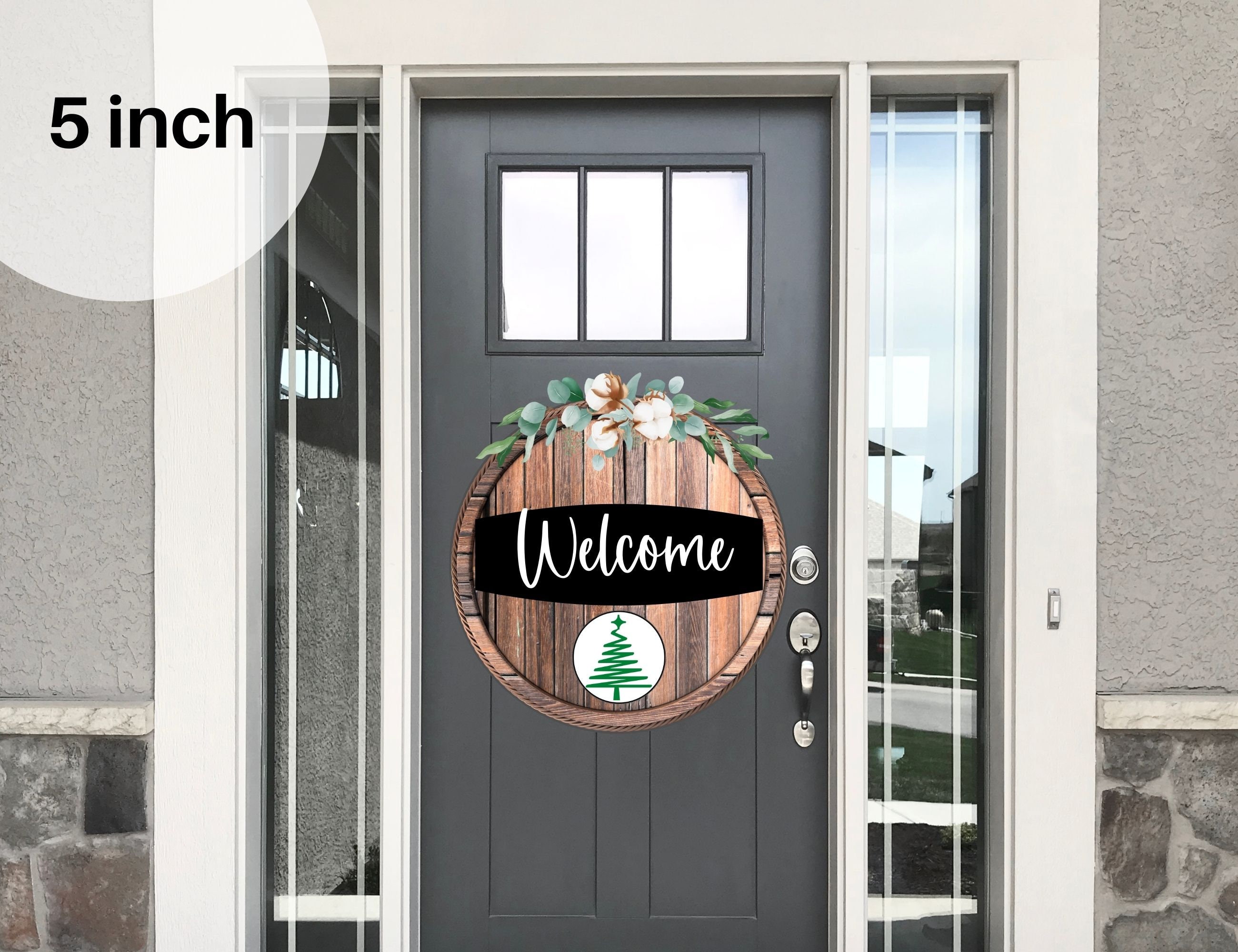 Seasonal Interchangeable Door Signs - Etsy