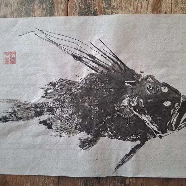 Original Gyotaku - Etsy