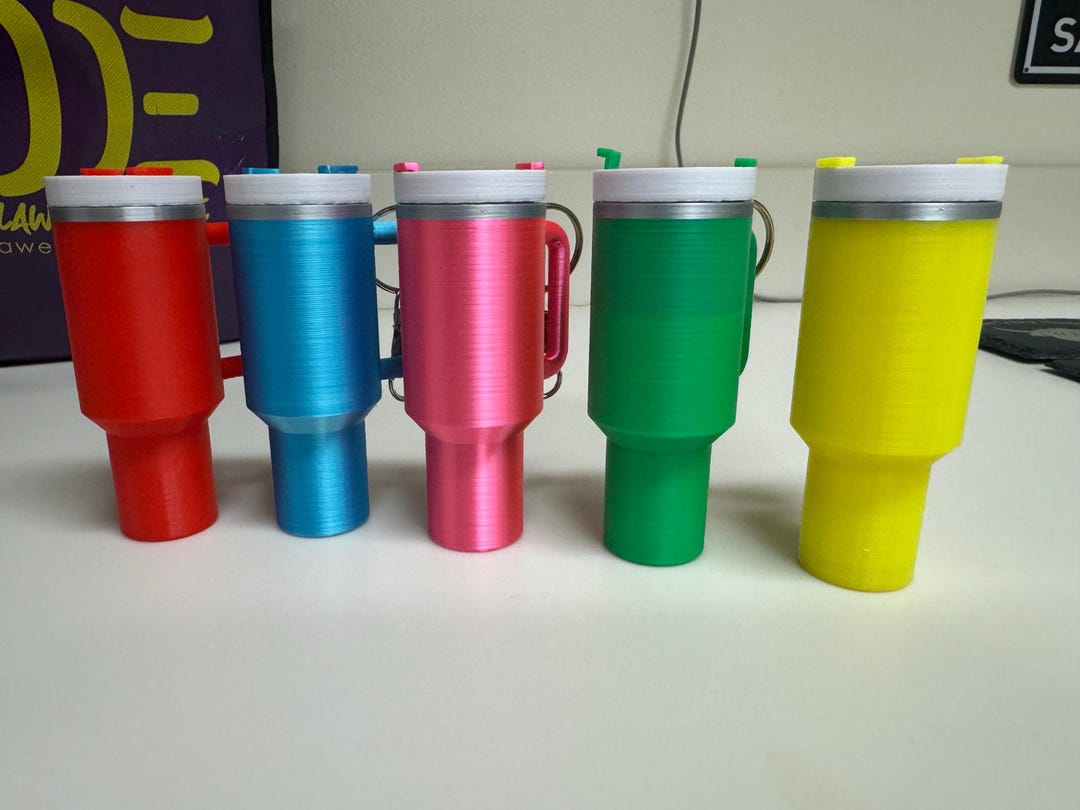 Mini Stanley Cup Keychain for Chapstick/money/coins - Etsy