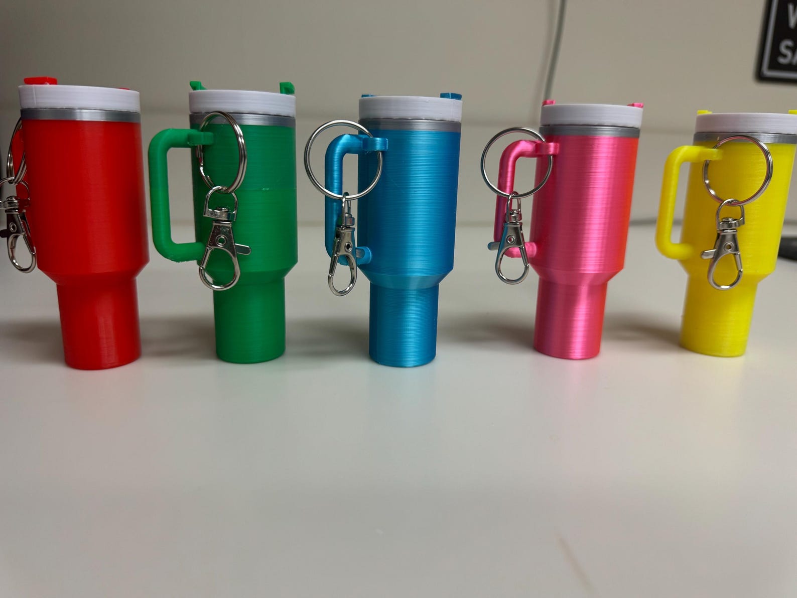 Mini Stanley Cup Keychain for Chapstick/money/coins - Etsy