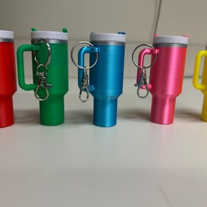 Mini Stanley Cup Keychain for Chapstick/money/coins - Etsy