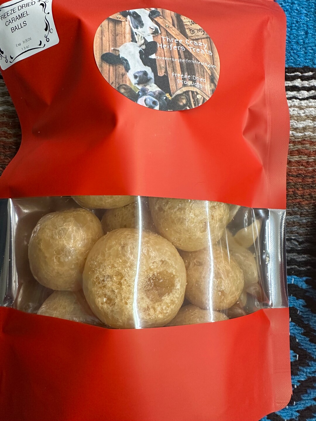 Freeze Dried Caramel Puff Balls - Etsy