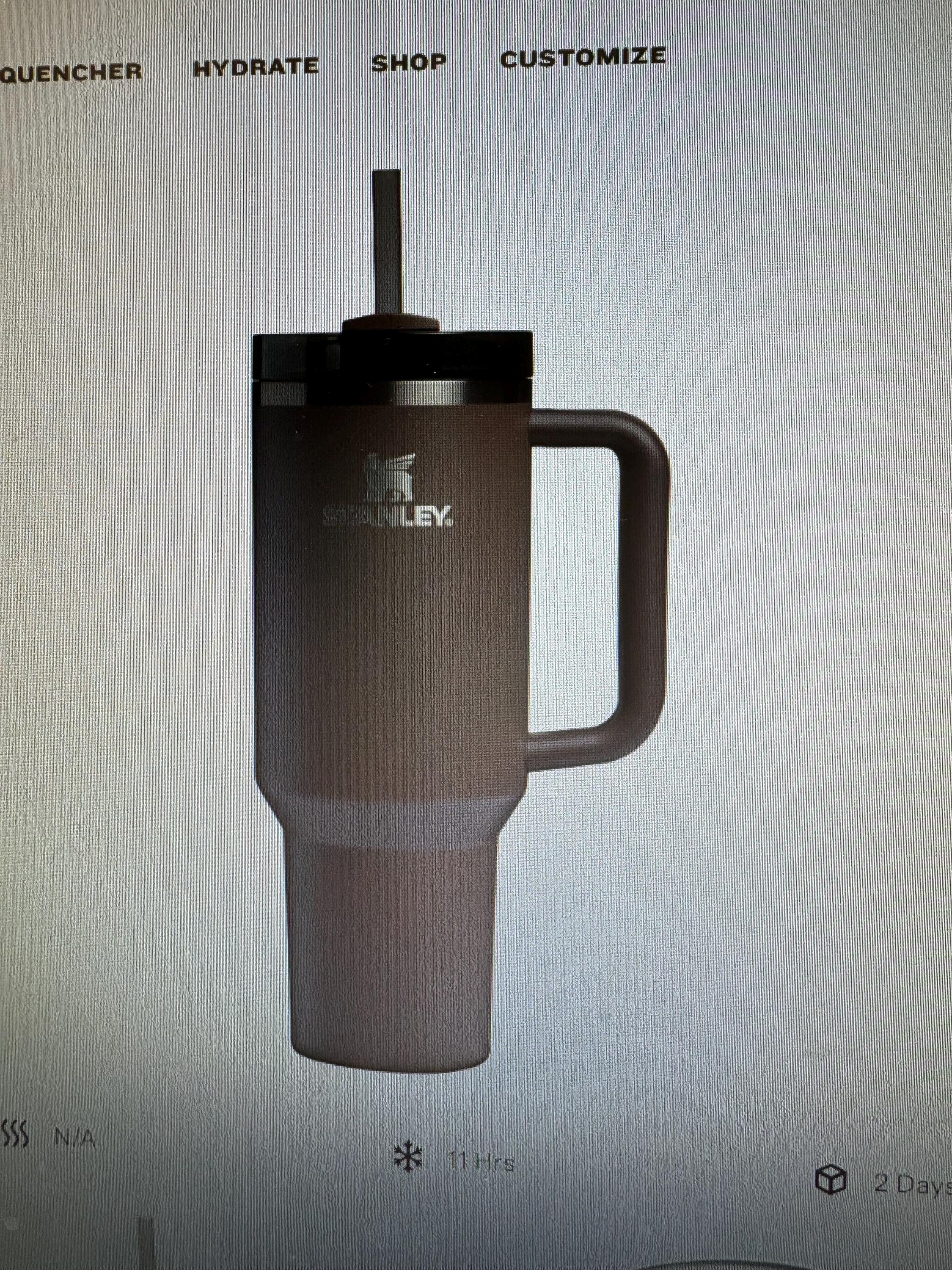 40 Oz Stanley Laser Engraved Coffee Lovers Tumbler (can Be Personalized ...