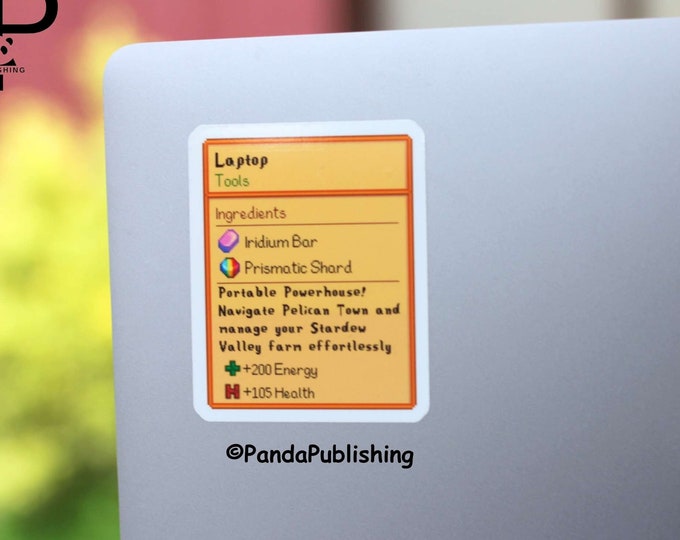 Stardew Valley Stickers, Feel Exhausted, sticker, Stardew Valley ...