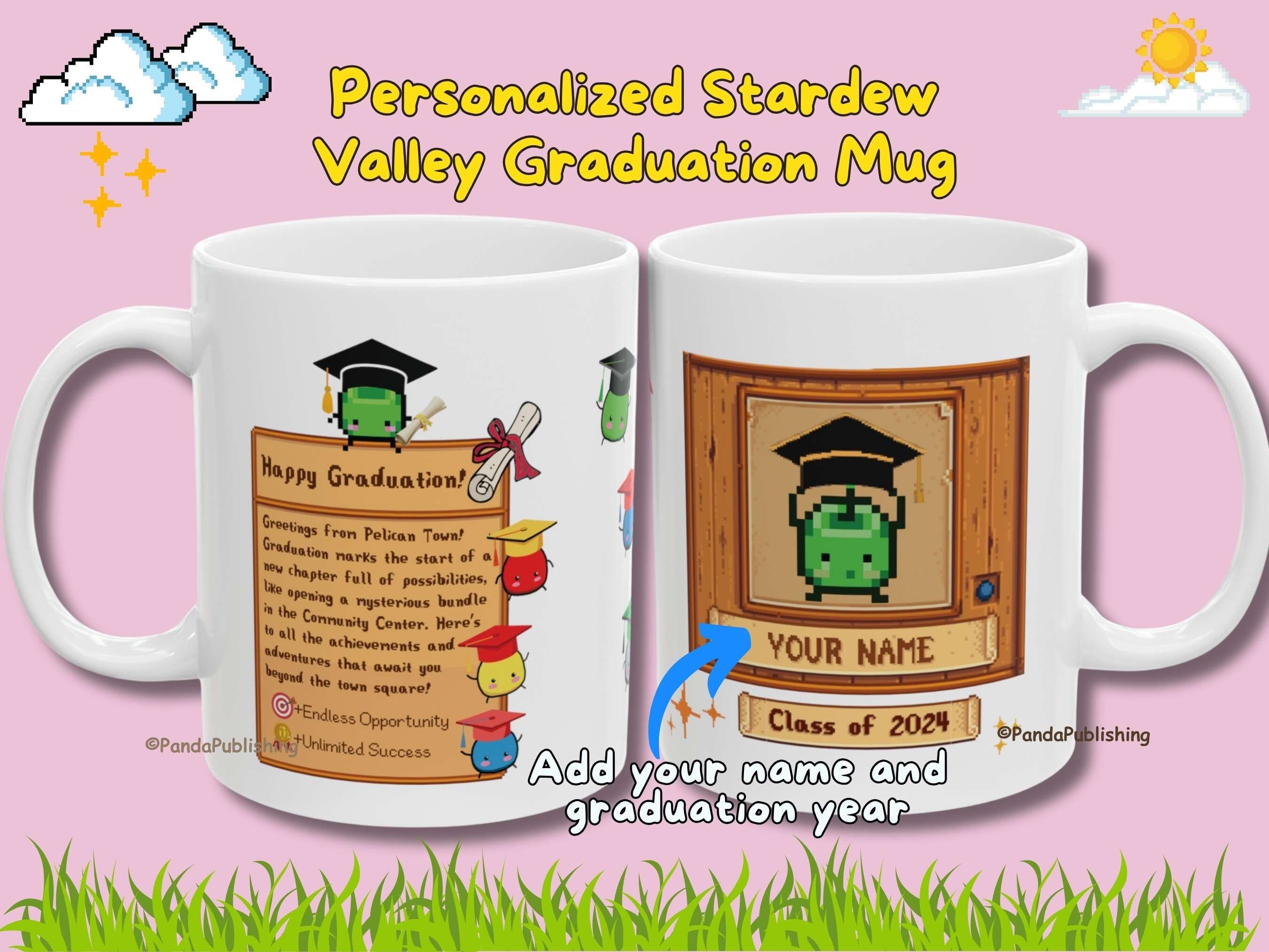 Stardew Valley Graduation Gift Personalized Stardew Valley Gift, Jumino ...