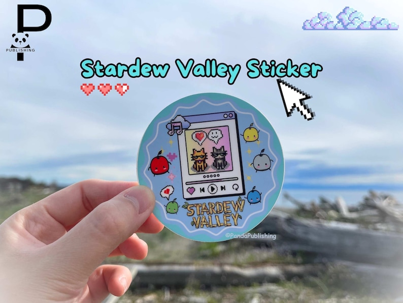 Stardew Valley Sticker | Stardew Valley Gift, Stardew Valley Art,die ...