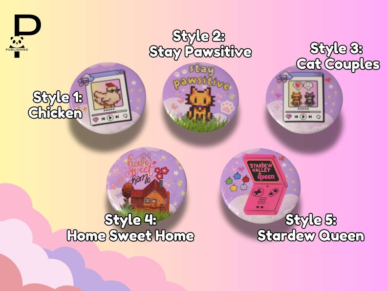 Stardew Valley Buttons 2.25inches | Cute Stardew Valley Gifts, Stardew ...