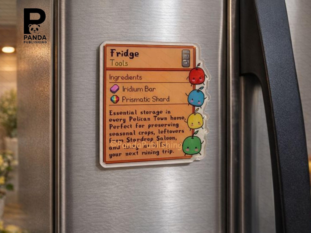Stardew Valley Fridge Magnet | Stardew Valley Gift, Cozy Gamer Gift ...