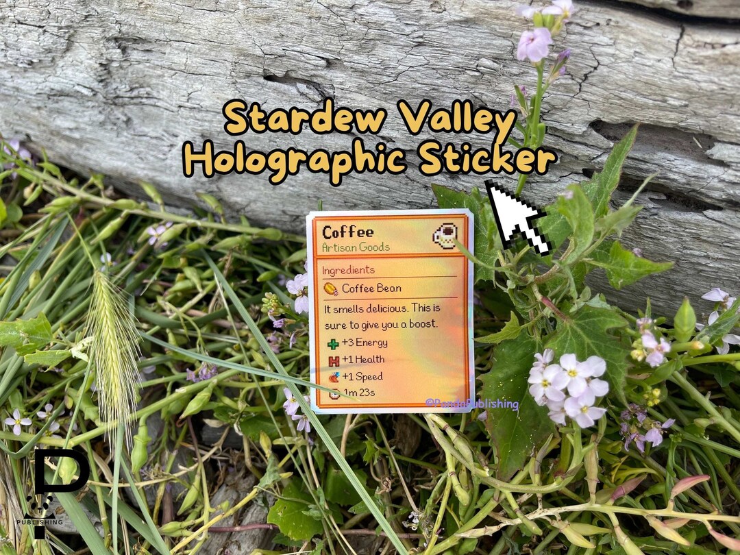 Stardew Valley Holographic Sticker | Stardew Valley Gift, Stardew ...