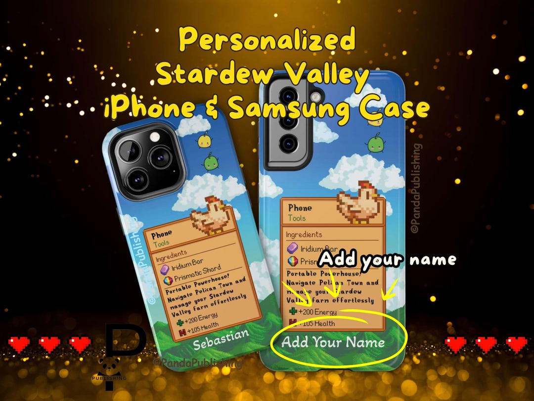 Stardew Valley Phone Case | Personalized iPhone & Samsung Phone Cases ...