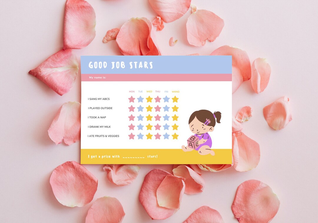 Tabla de logros diarios de los niños pequeños - Etsy España