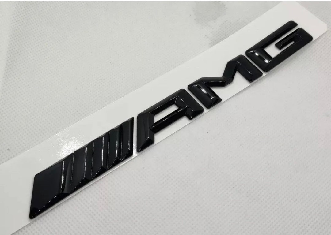 Genuine Mercedes AMG Badge for Rear Boot Trunk Tailgate for All A C E S ...