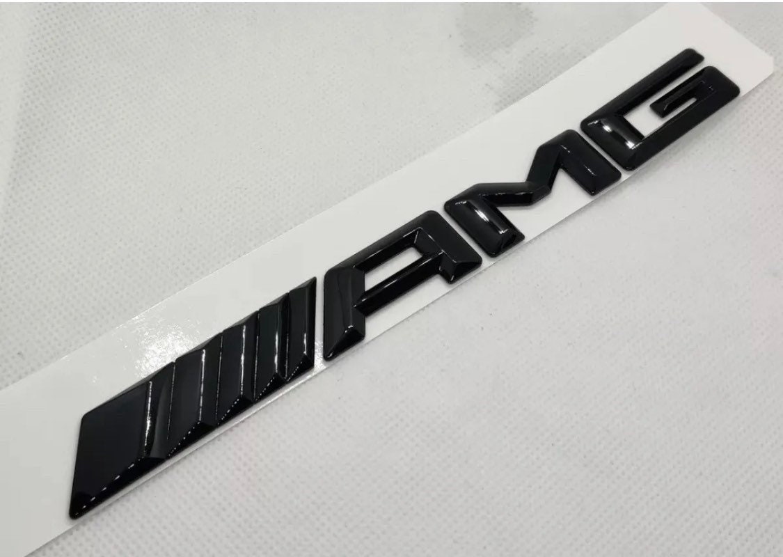Genuine Mercedes AMG Badge for Rear Boot Trunk Tailgate for All A C E S ...