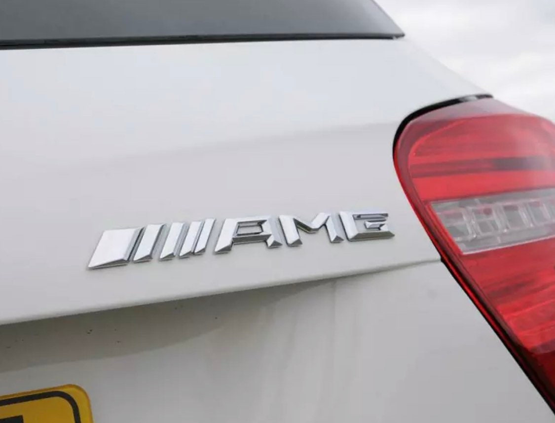 Genuine Mercedes AMG Badge for Rear Boot Trunk Tailgate for All A C E S ...