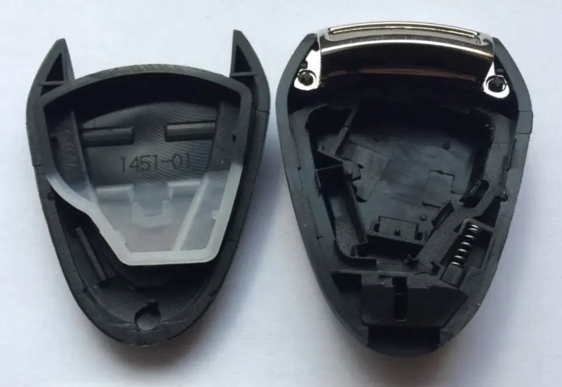 Porsche 3 Button Key Case Blank to Upgrade to Gen 2 Key for Porsche 997 ...