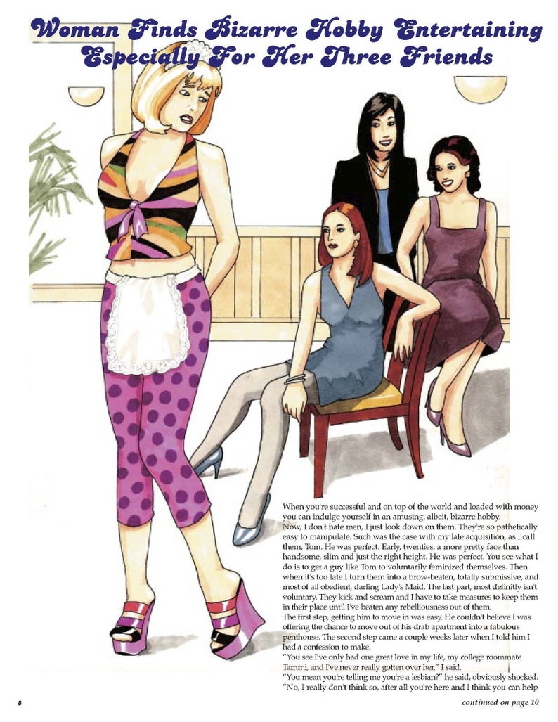 Sissy Training Magazine Enslaved Sissies And Maids Issue 9 Etsy Italia