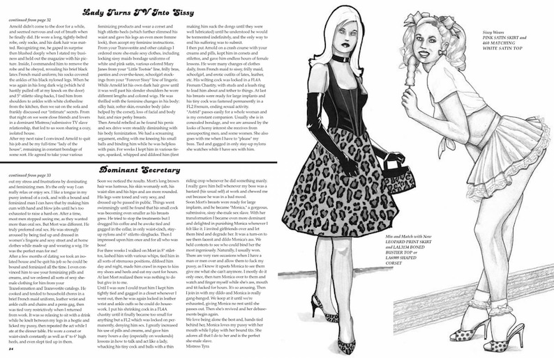 Sissy Training Magazine Enslaved Sissies and Maids Issue 10 - Etsy UK