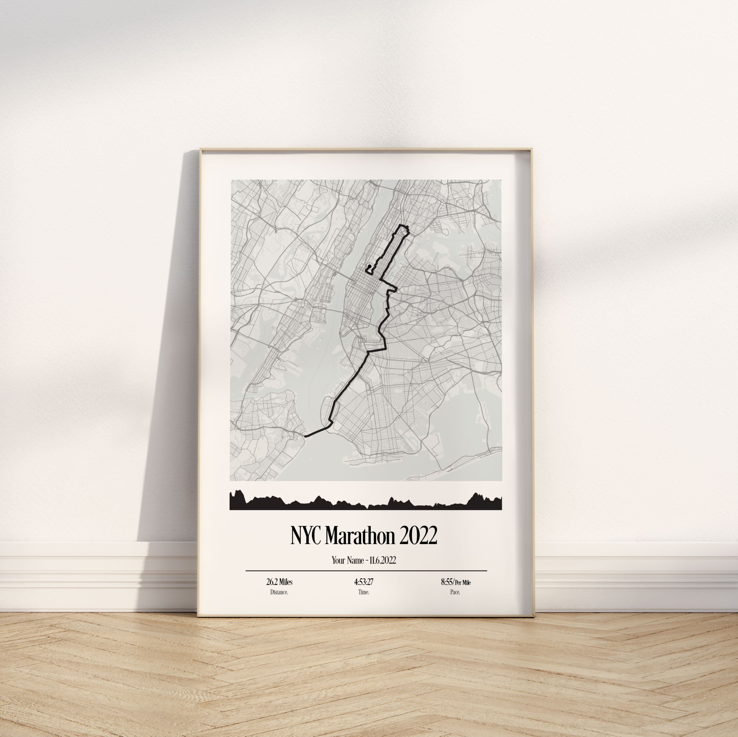 New York Marathon Map 2022