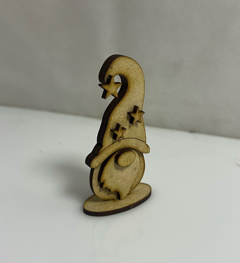 Wooden MDF Laser Cut Gonk Cut Out Decoration Free Postage - Etsy