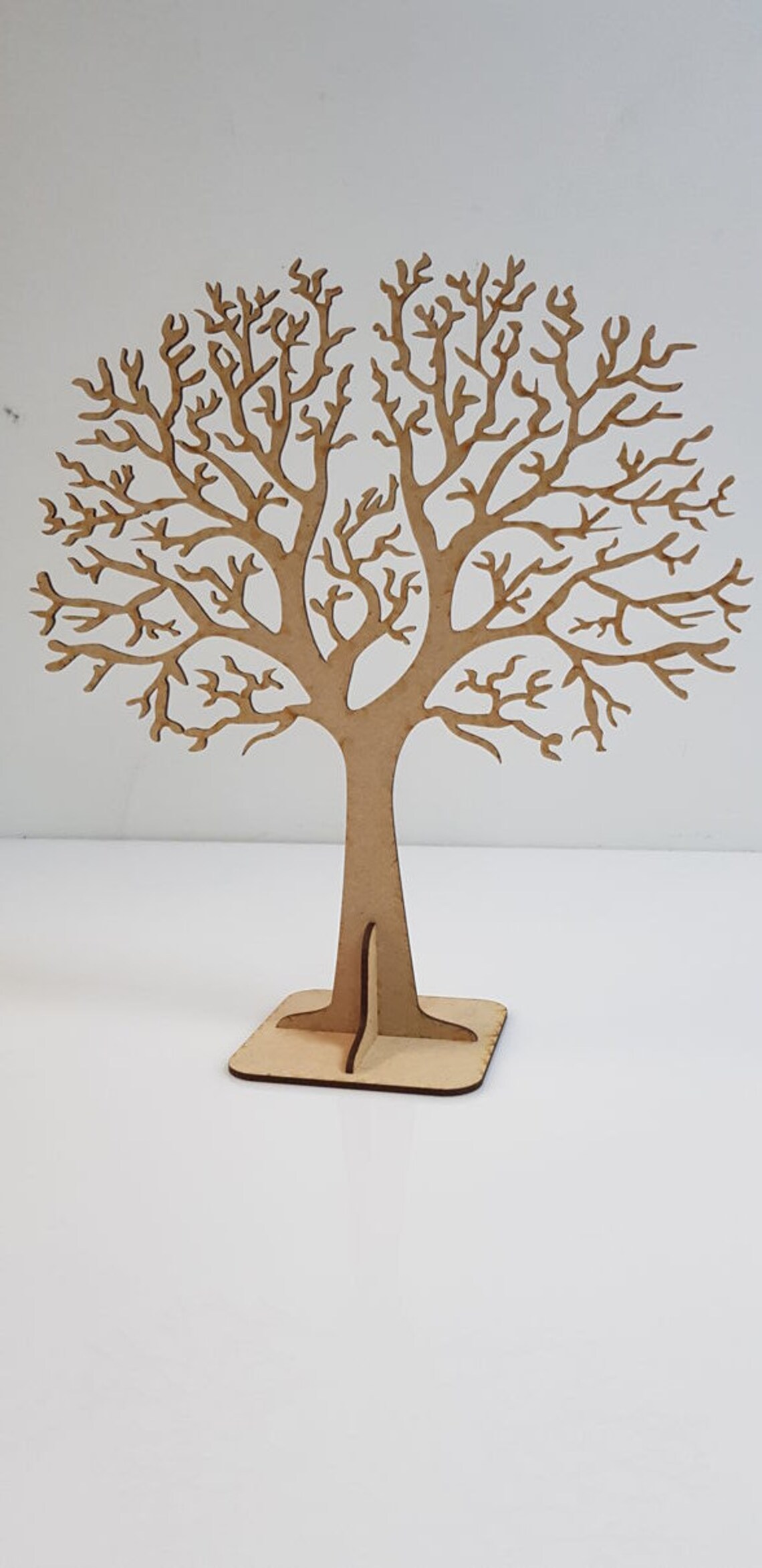 MDF Family Tree Kit Complete With 20 Blank Hearts - Etsy UK