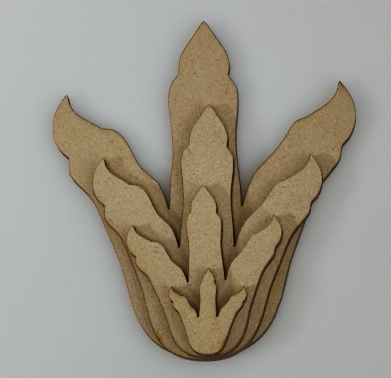 Wooden MDF Dinosaur Footprint Craft Blank Scrapbook Embellishments ...