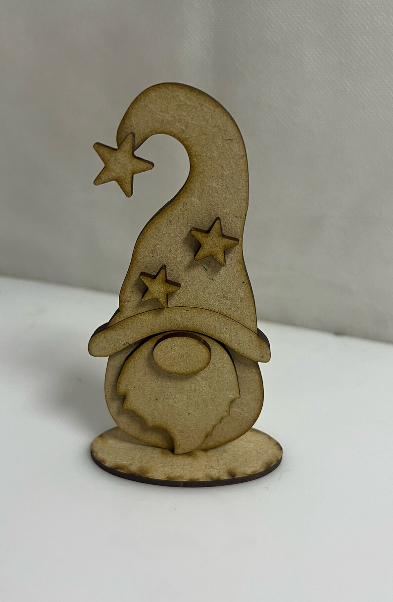 Wooden MDF Laser Cut Gonk Cut Out Decoration Free Postage - Etsy