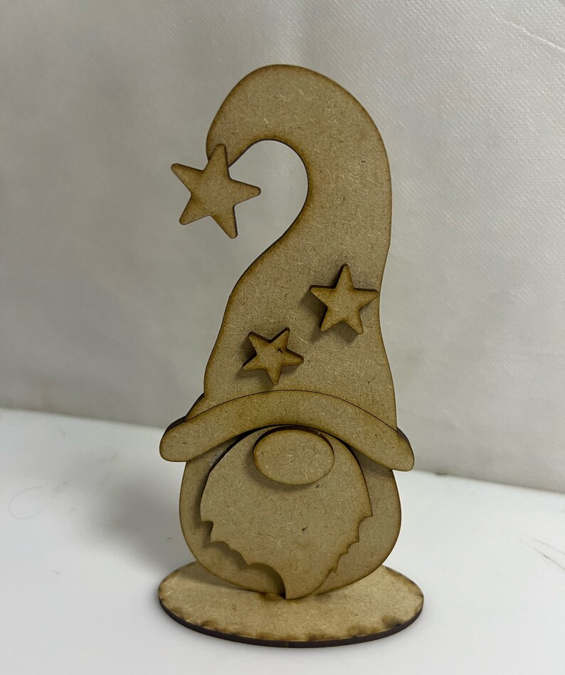 Wooden MDF Laser Cut Gonk Cut Out Decoration Free Postage - Etsy