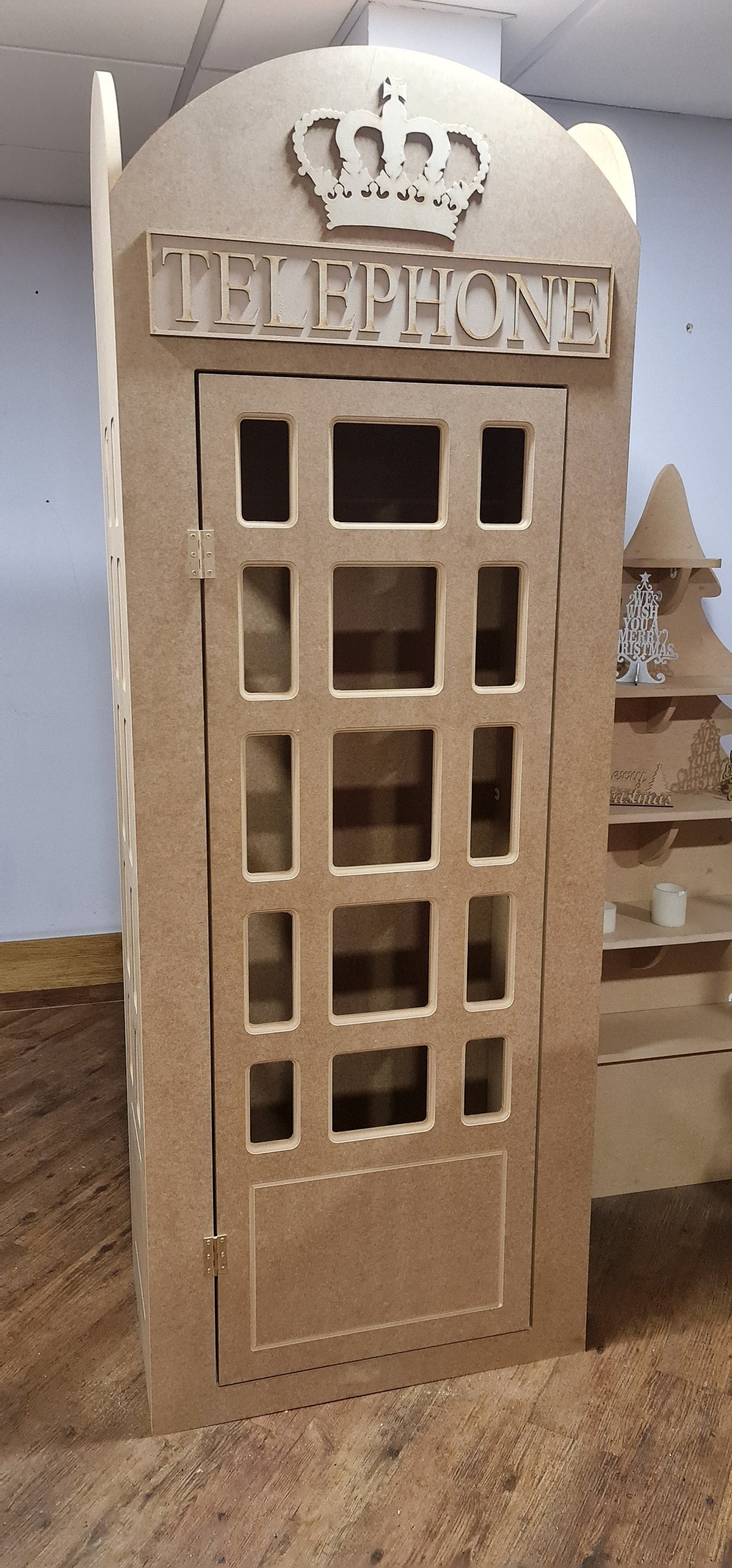 Wooden 18mm MDF Large Life Size Wedding Telephone Box - Etsy UK