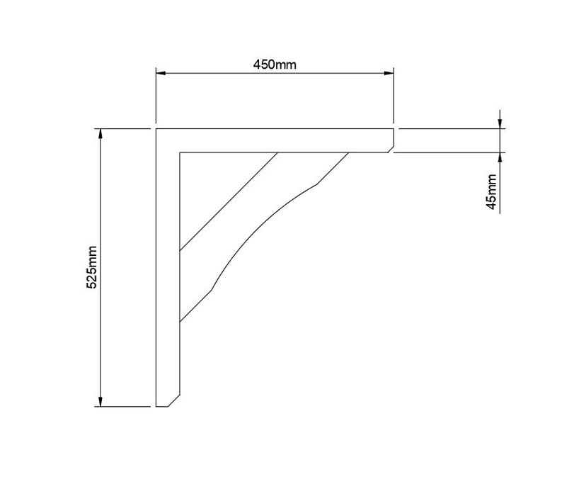 Quality Handmade Wooden Gallows Brackets - Etsy UK