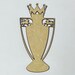 Wooden MDF English Football Trophy Large Sports Crafts Sign Football ...