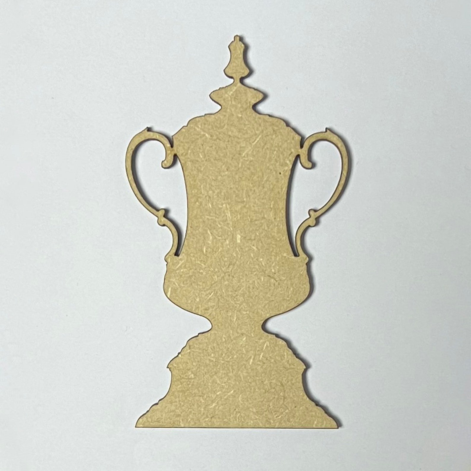 Wooden MDF English Football Trophy Large Sports Crafts Sign Football ...