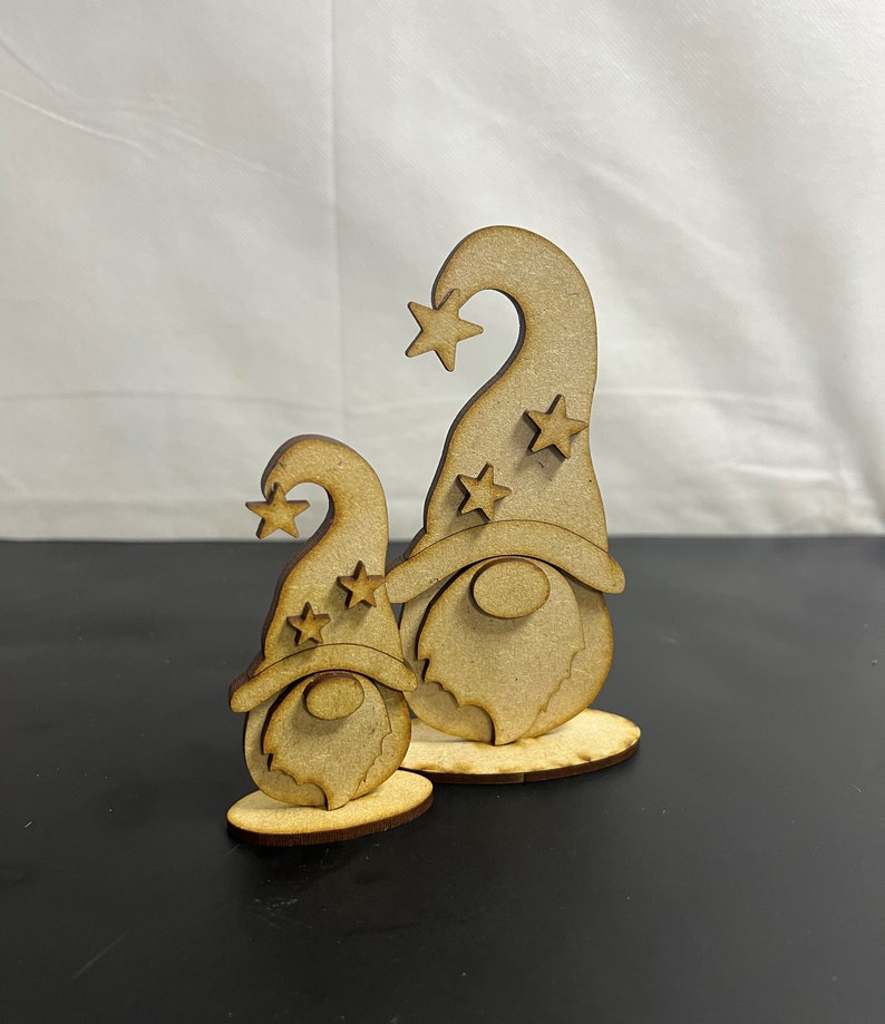 Wooden MDF Laser Cut Gonk Cut Out Decoration Free Postage - Etsy