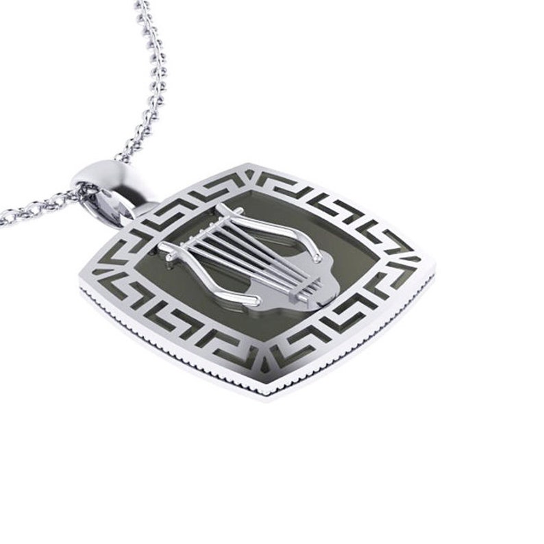 Greek Harp of God Apollo, Apollo Lyre, Ancient Greek Seal Pendant / Two ...