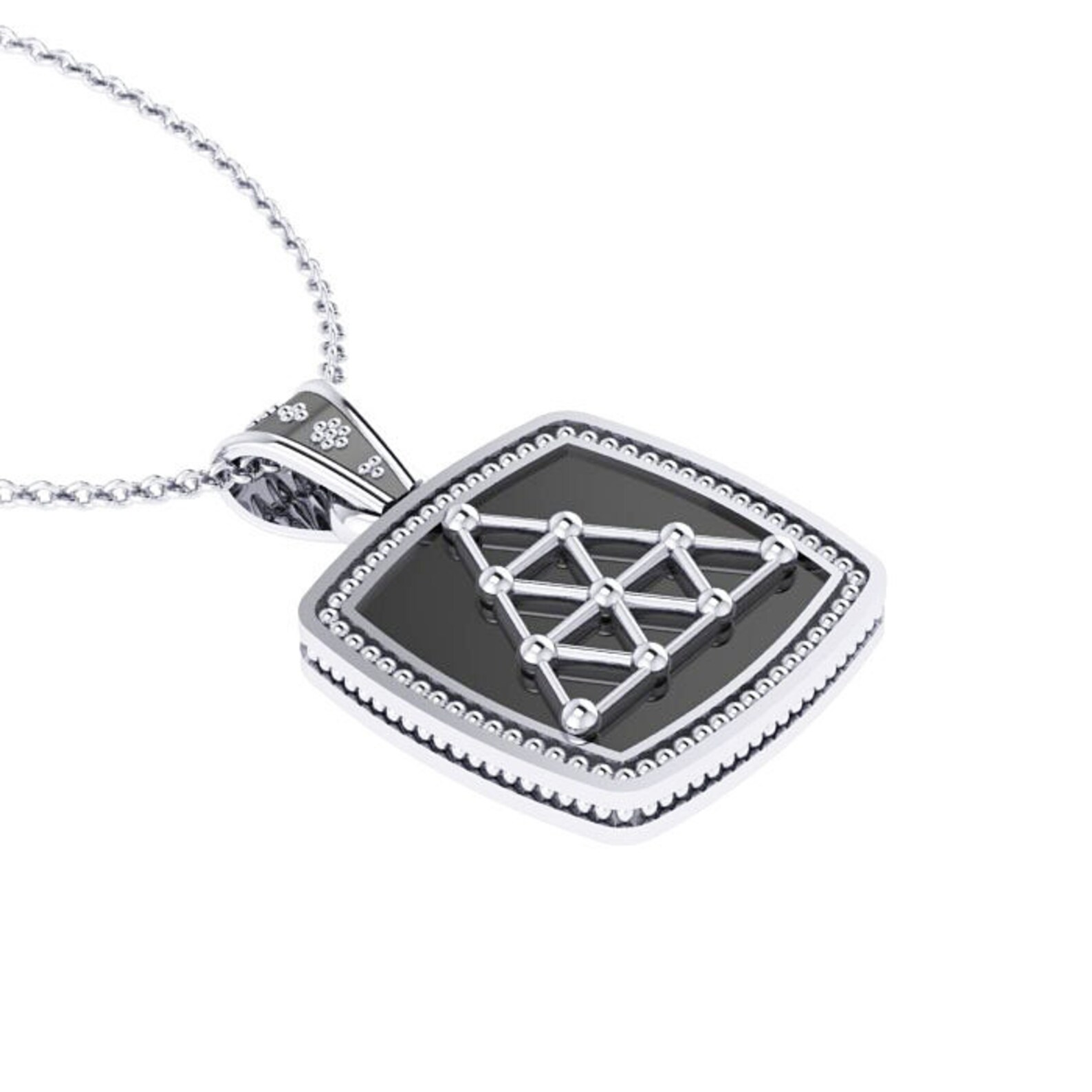 Tetractys Pendant, Pythagorean Tetrad, Ancient Greek Symbol Pendant ...