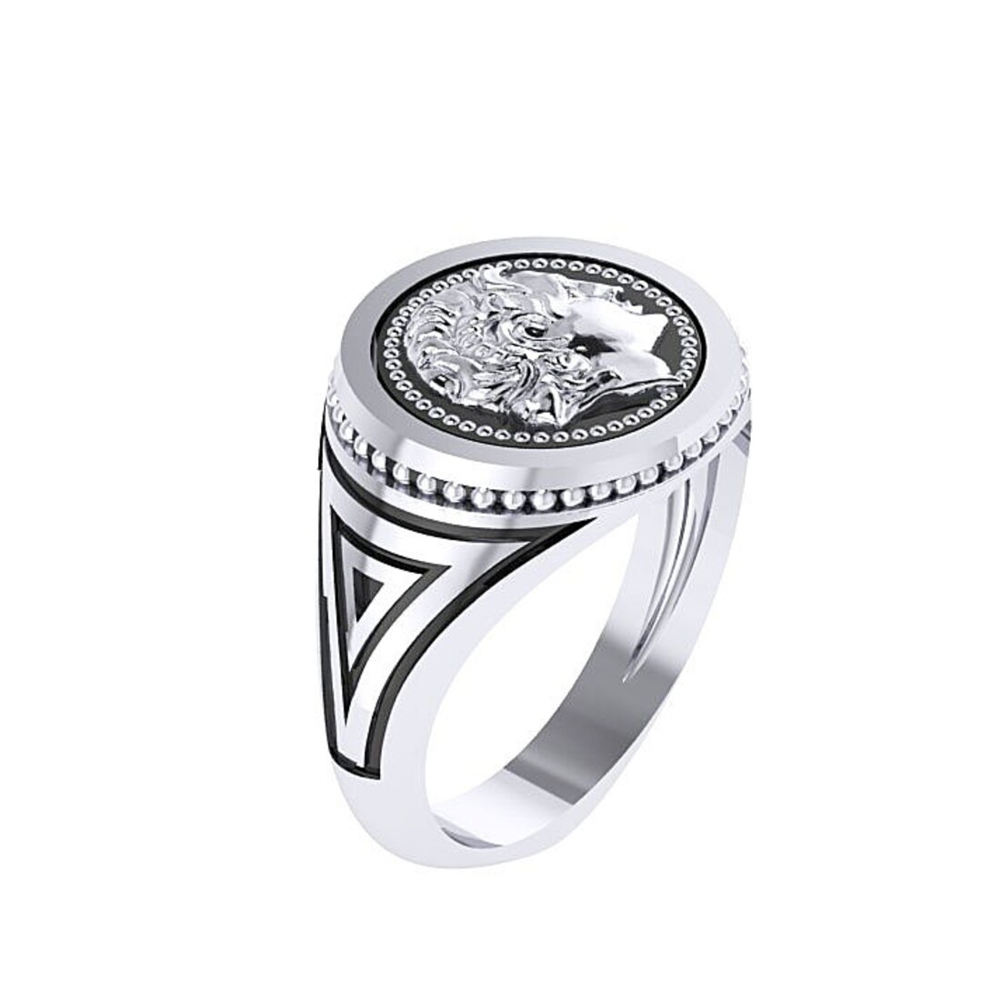 Alexander the Great Ancient Greek Ring, Great Alexander Seal Ring / Two ...