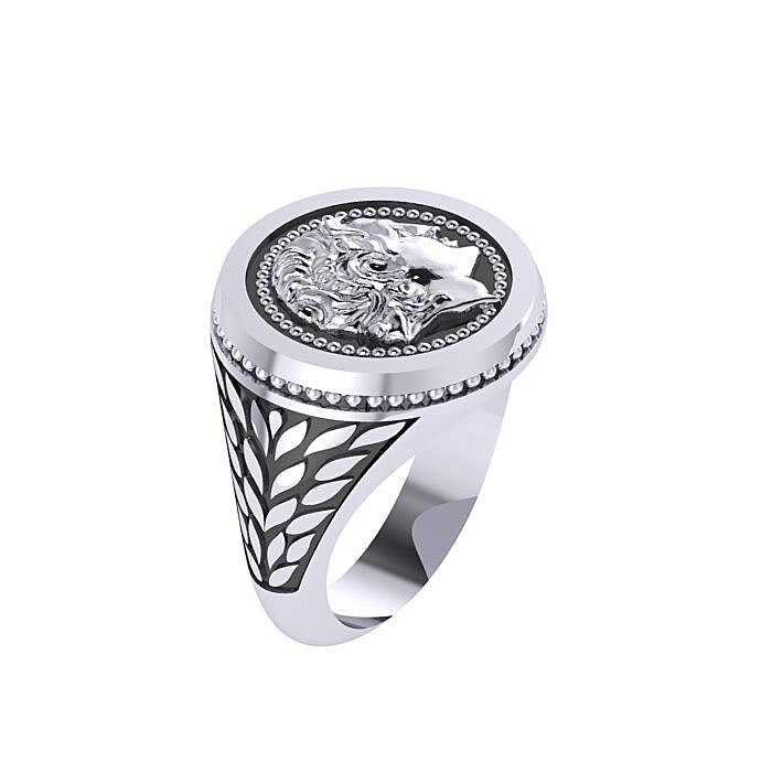 Alexander the Great Ancient Greek Ring, Great Alexander Seal Ring / Two ...