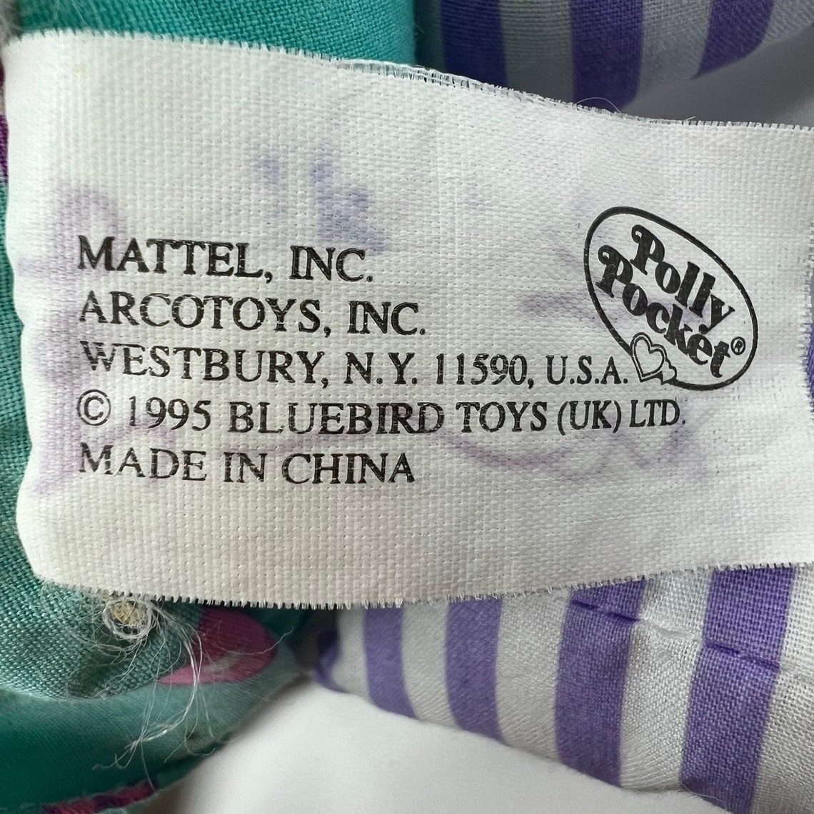 Polly Pocket Soft Body Plush Doll by Mattel 1995 - Etsy