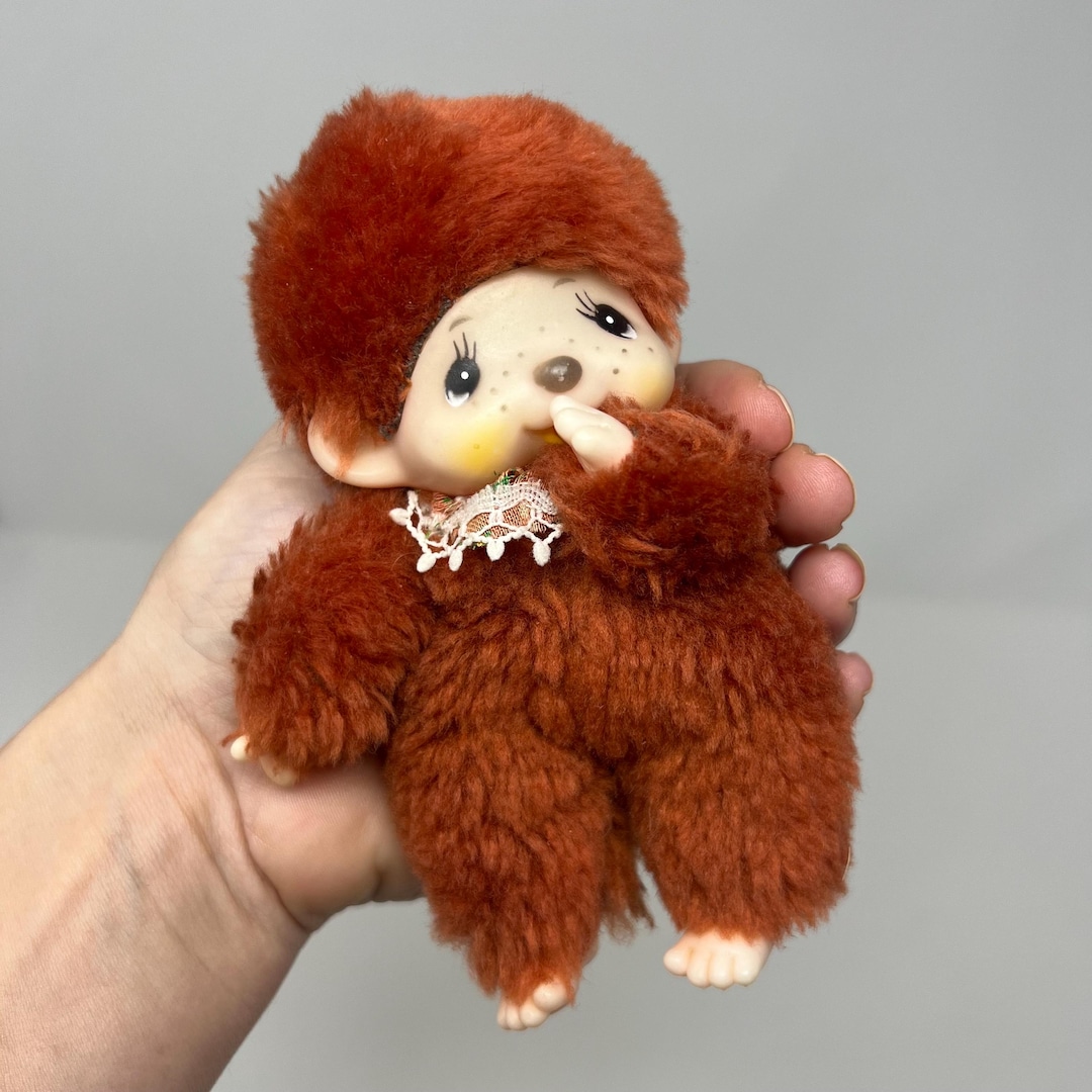 Monchichi Thumb Sucking Soft Toy Vintage 1970s - Etsy
