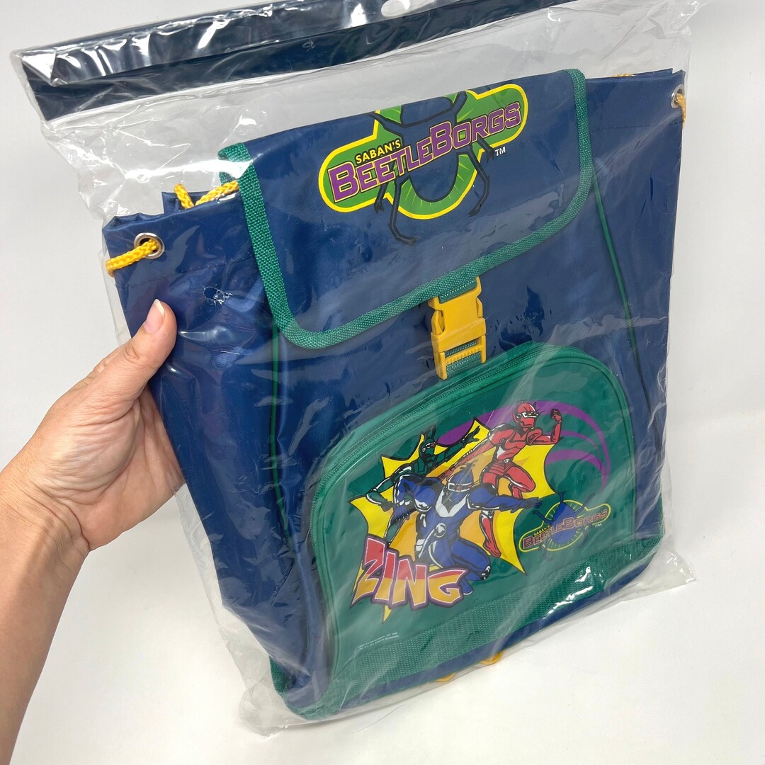 Beetle Borgs Duffle Backpack by Saban Vintage 1997 - Etsy