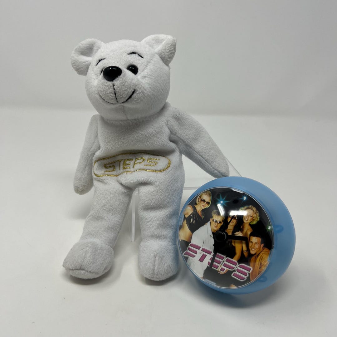 Steps Gold Tour Bear and Bubble Clock, Y2K Pop Music Memorabilia, Gift ...
