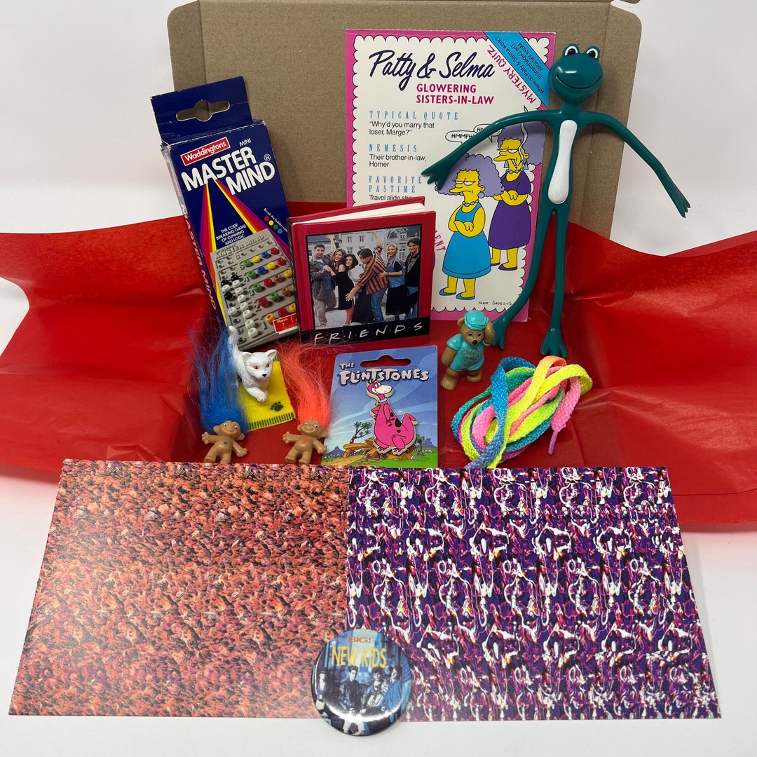 90s Surprise Gift Box, Vintage 90s Nostalgia Gift for Teen Girls of the ...