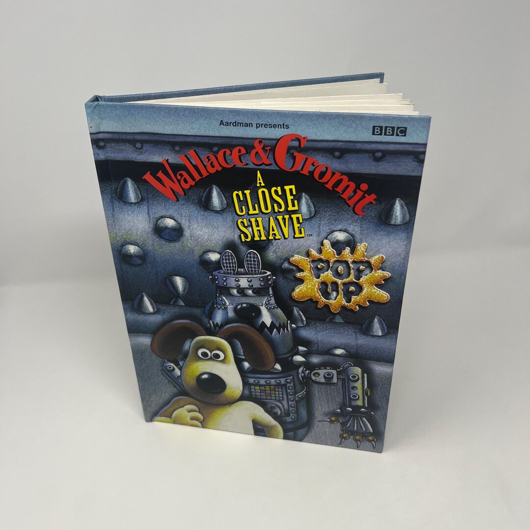 Wallace and Gromit A Close Shave Pop up Book, Vintage 90s Collectible ...
