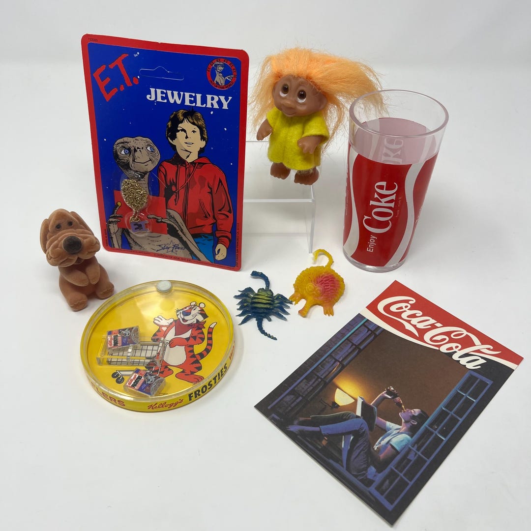 80s Memory Gift Box Filled With Vintage 1980s Collectibles and ...