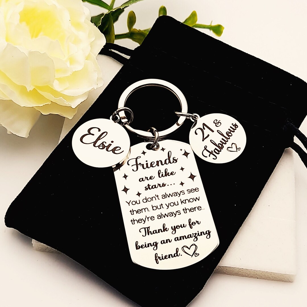 Best Friend Birthday Gift, 21st Birthday for a Friend, 18th 30th 40th ...