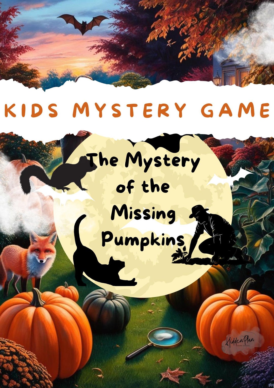 The Mystery of the Missing Pumpkins: Kids’ Halloween Detective Game ...