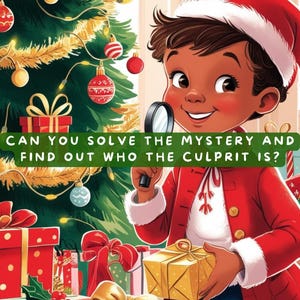 Christmas Mystery Game for Kids - Instant Download, No Print, Magical ...
