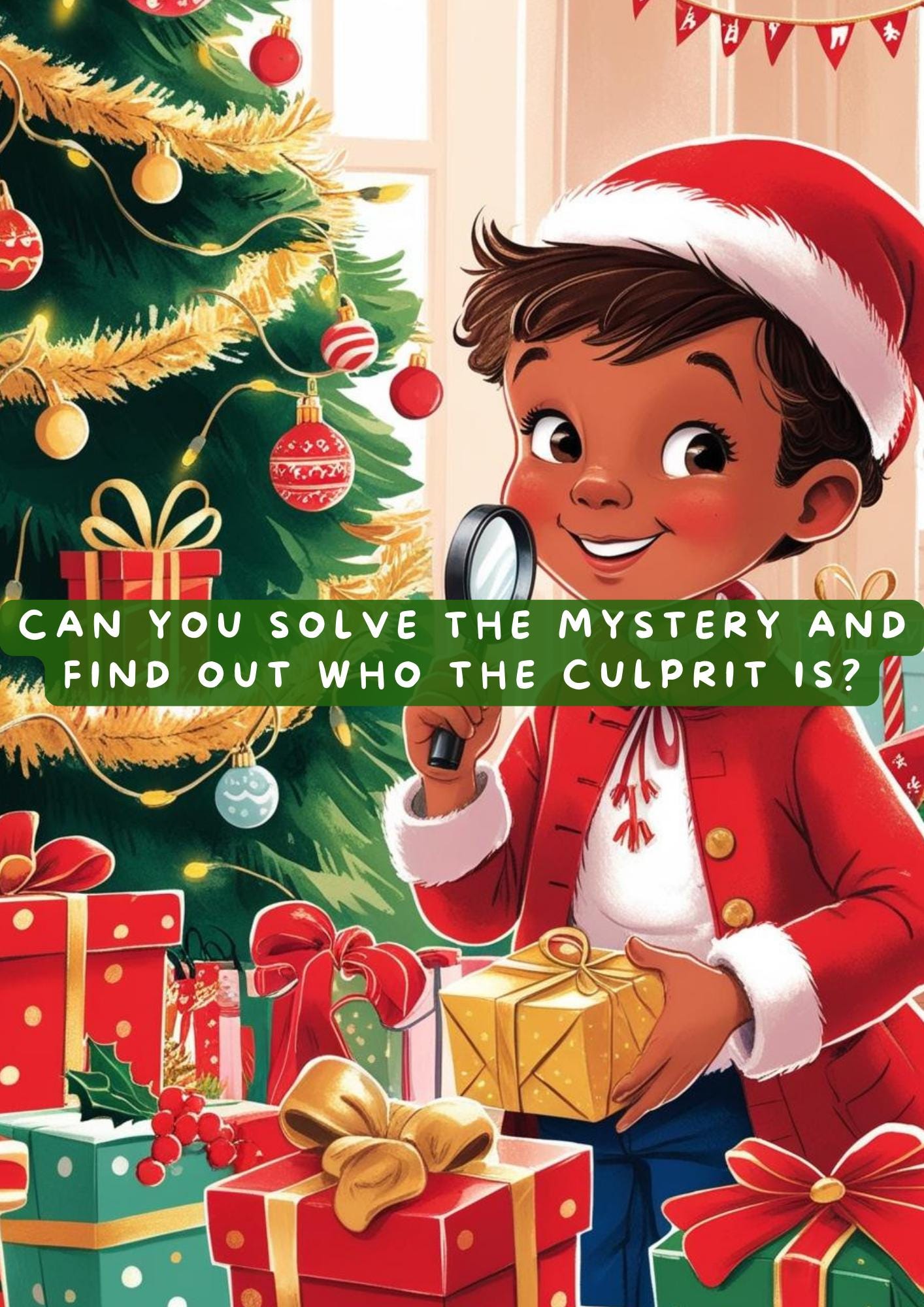 Christmas Mystery Game for Kids - Instant Download, No Print, Magical ...
