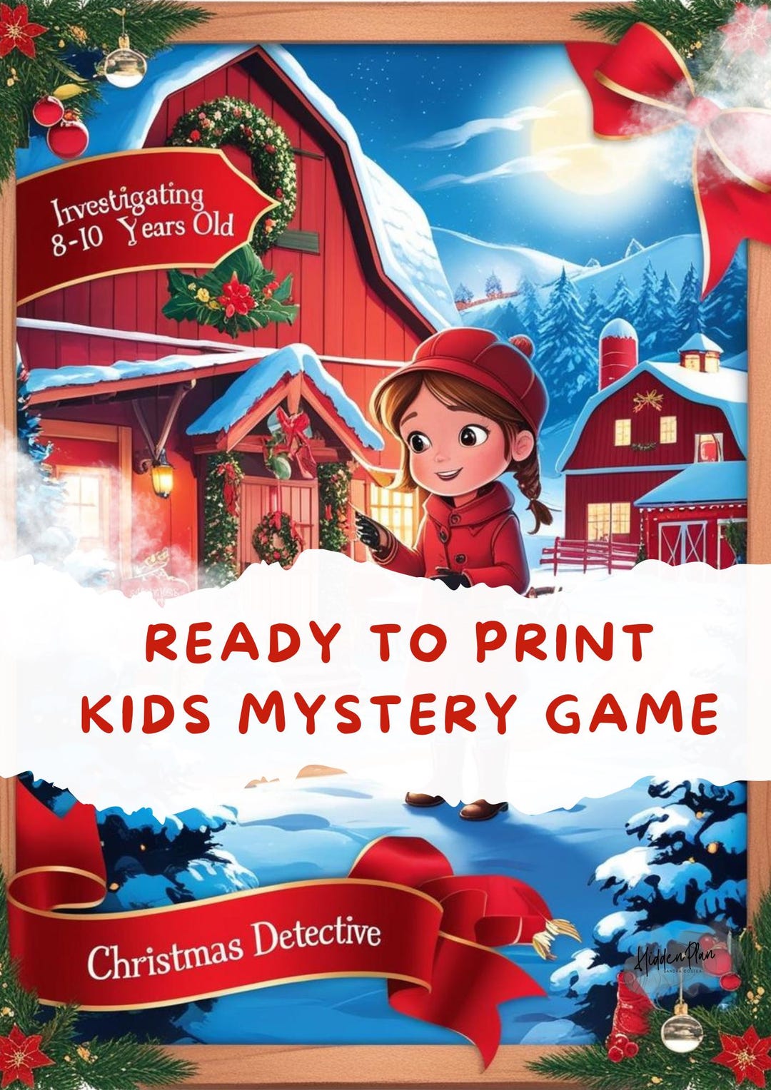 Christmas Mystery Game for Kids - Ready to Print Magical Winter ...