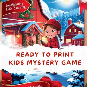 Christmas Mystery Game for Kids - Ready to Print Magical Winter ...