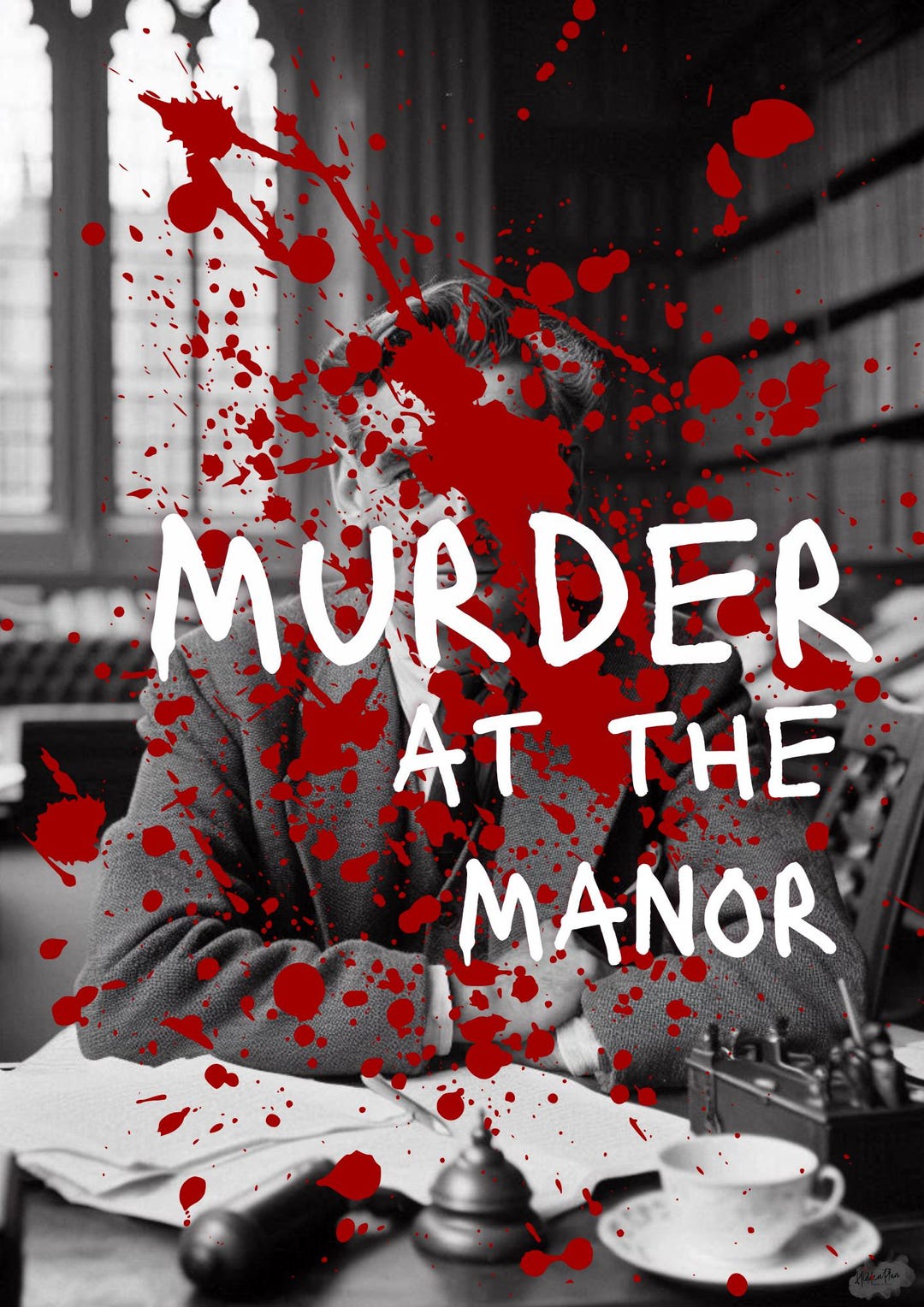 Murder at the Manor: Classic Mansion Murder Mystery Game | Instant ...